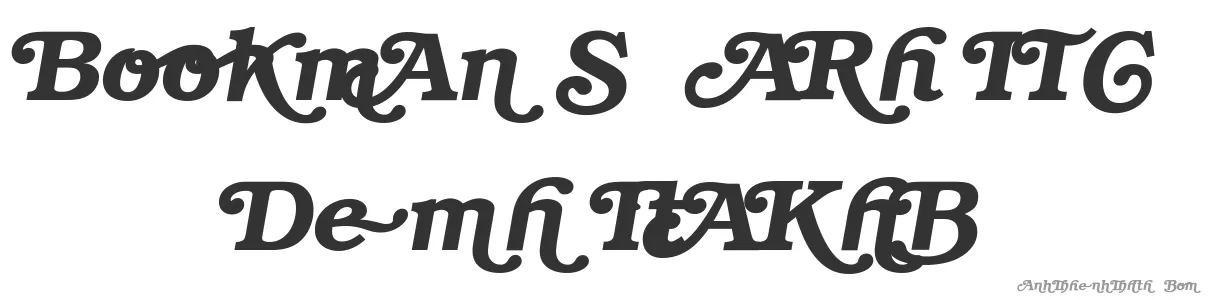 Bookman Swash ITC Demi Italic (BookmanSwashITC-DemiItalic) 字体下载|方正字体